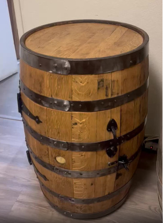 Whiskey Barrel Custom Barrel Bar – Napa Valley Barrels